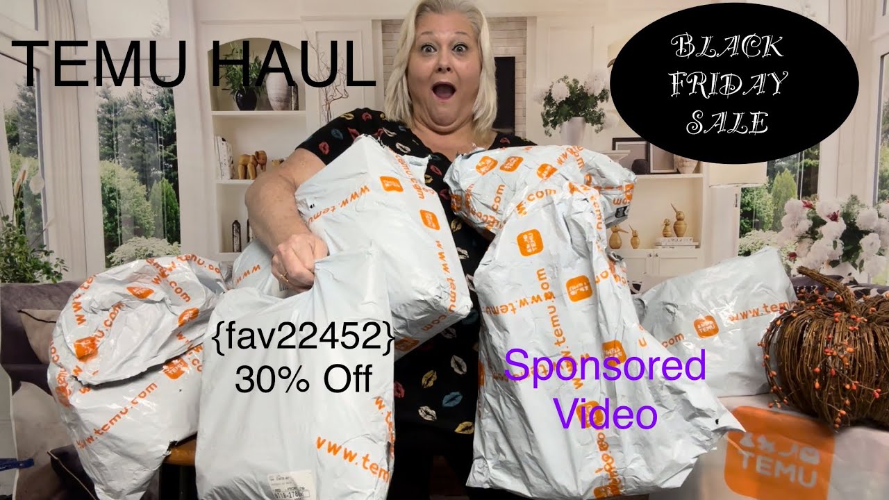 TEMU BLACK FRIDAY DEALS!!! - YouTube