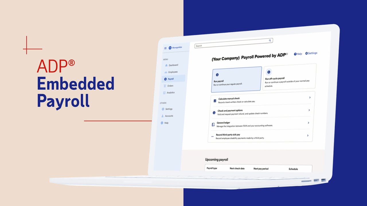 ADP Embedded Payroll - YouTube