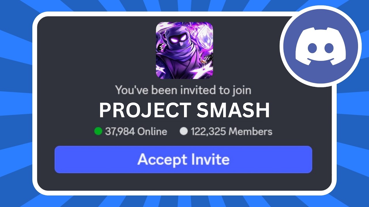How to Join Project Smash Discord Server - YouTube