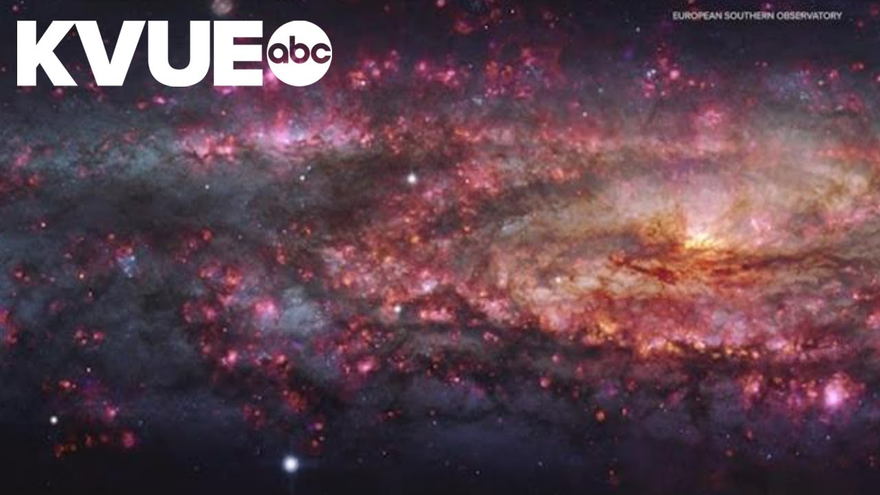 Astronomers create a dazzling, elaborate map of nearby galaxy in ...
