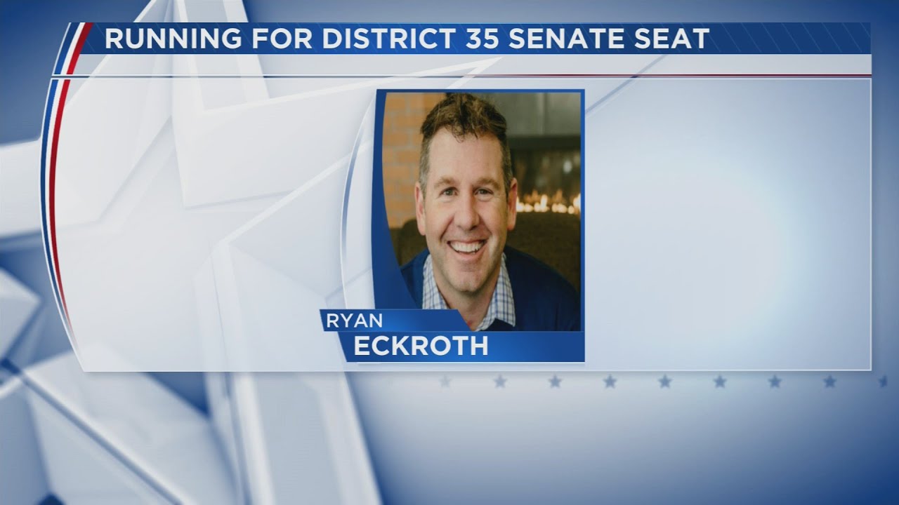 Ryan Eckroth announces candidacy for District 35 seat - YouTube