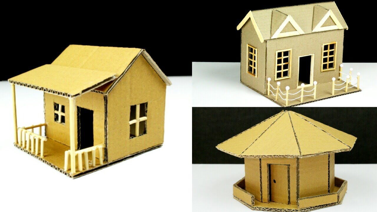 TOP 3 Amazing ideas from Cardboard at Home - YouTube