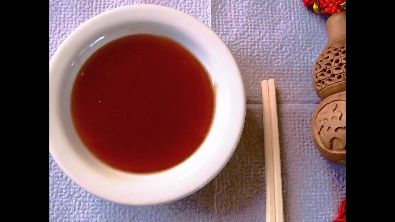 salsa agridulce de comida china 怎样做甜酸汁 - YouTube