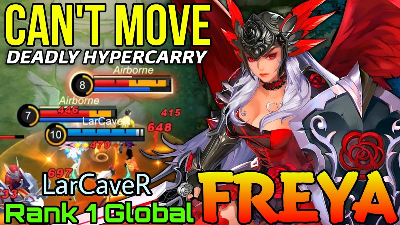 You Can't Escape Me! Freya Deadly Hyper - Top 1 Global Freya by ...