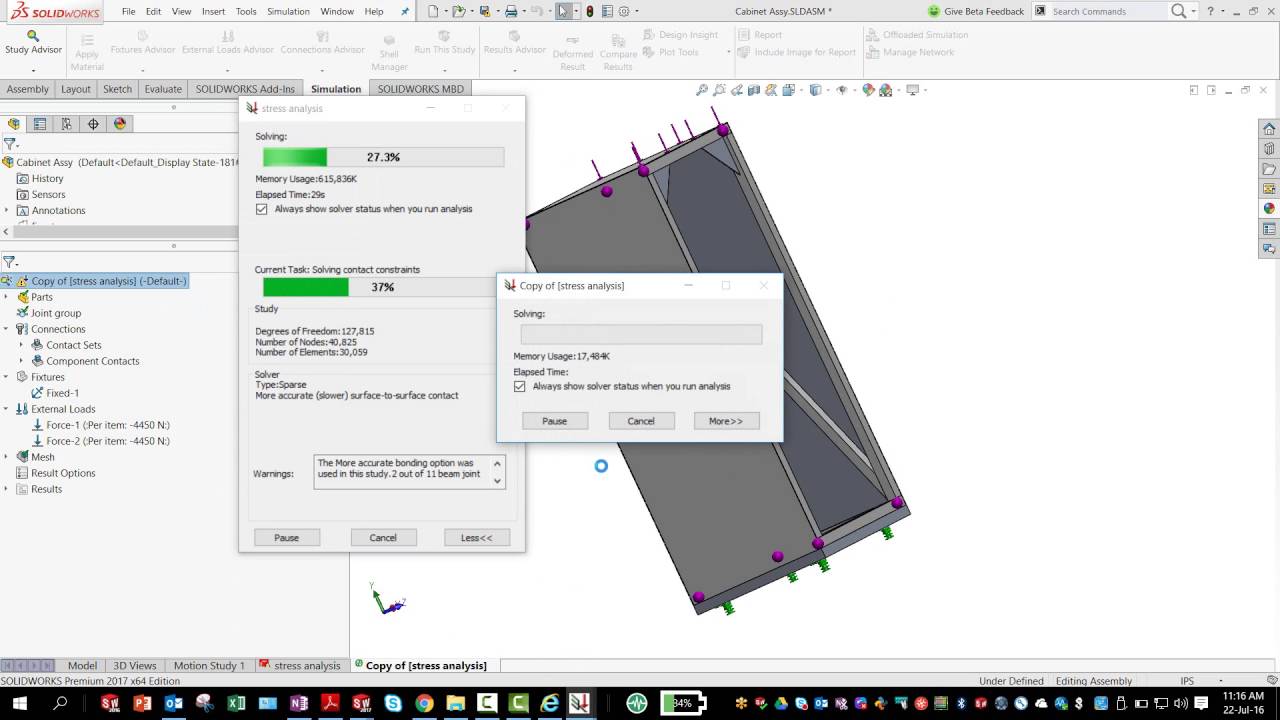 Why SolidWorks Simulation - Multiple Solutions using a Single license ...