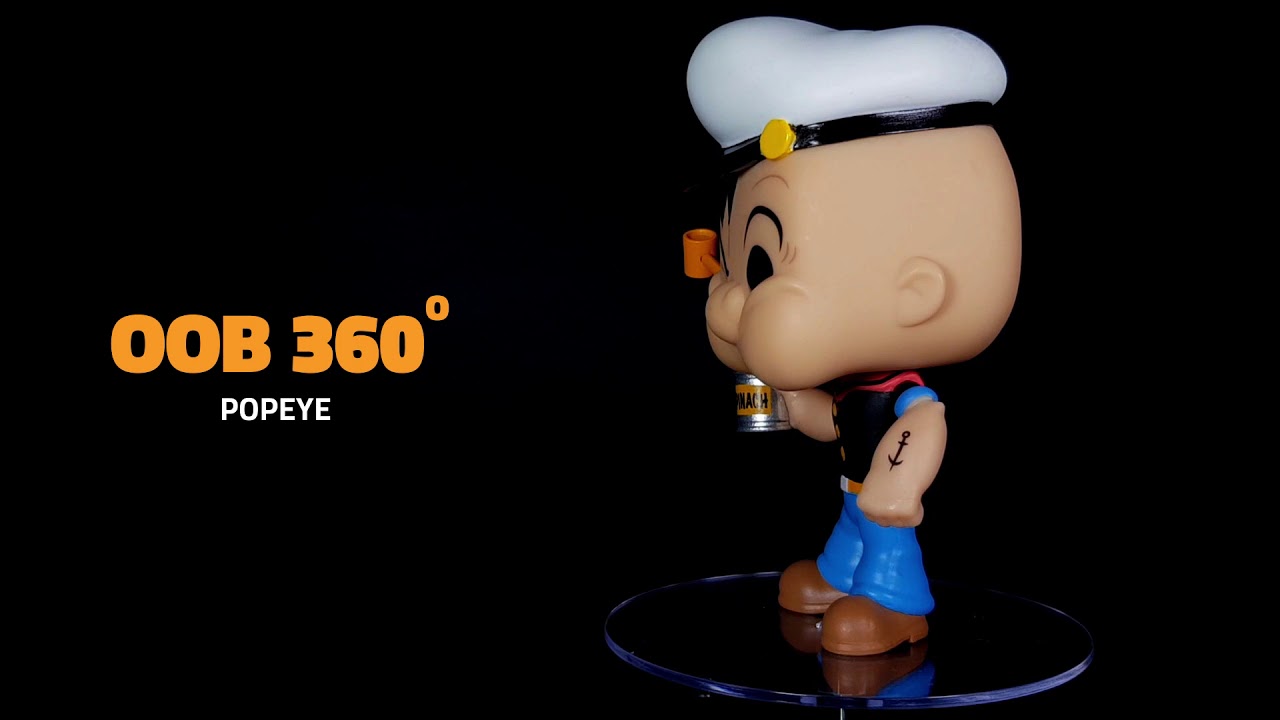 Funko Pop! - Popeye OOB 360 View - YouTube