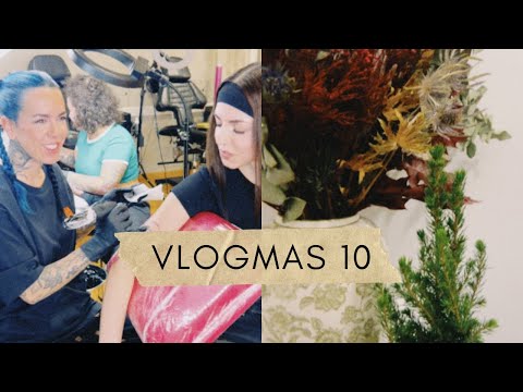 VLOGMAS 10 🎄🎅🏼 TATUANDO COSAS XULISIMAS