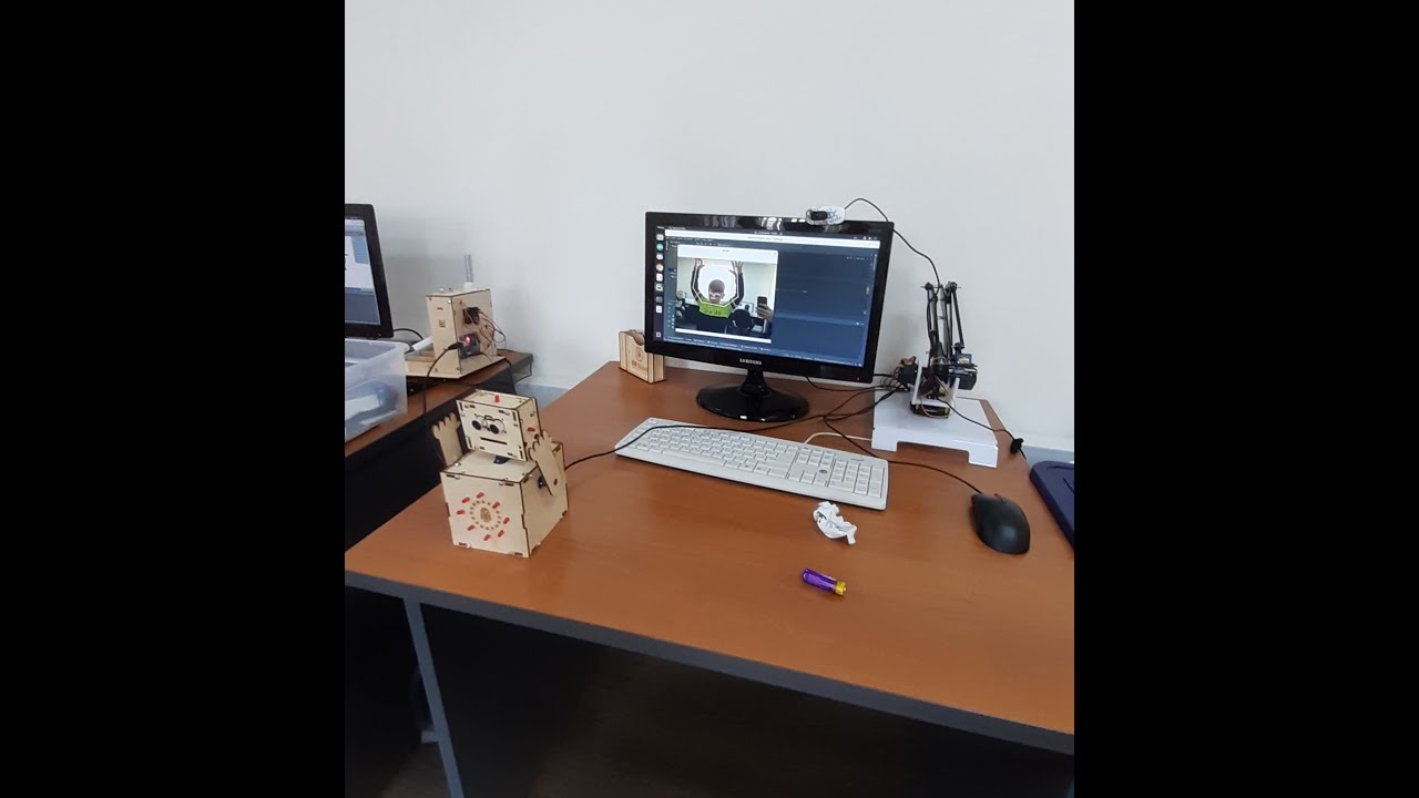 Компьютерное зрение на Python и Arduino робот для примера Youtube