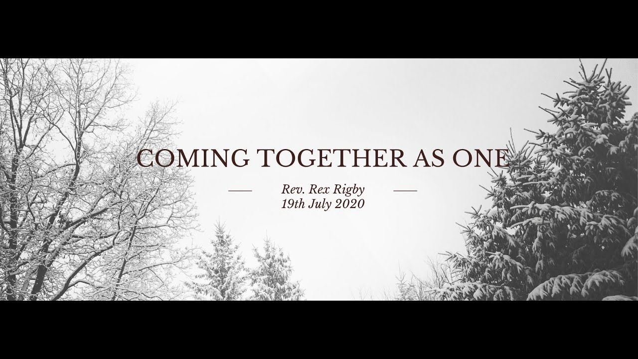 Coming Together As One - YouTube