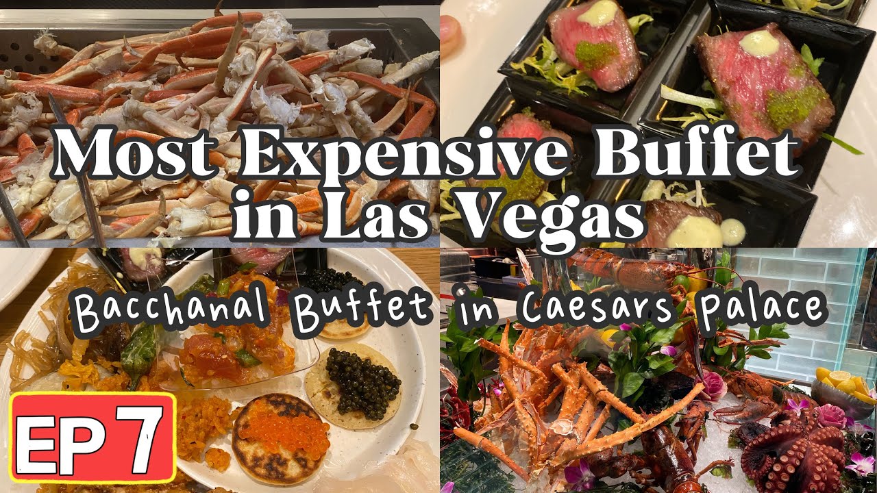 拉斯維加斯｜凱撒皇宮最貴自助餐Bacchanal NEW YEAR’S EVE Buffet at Caesars Palace】 snow ...