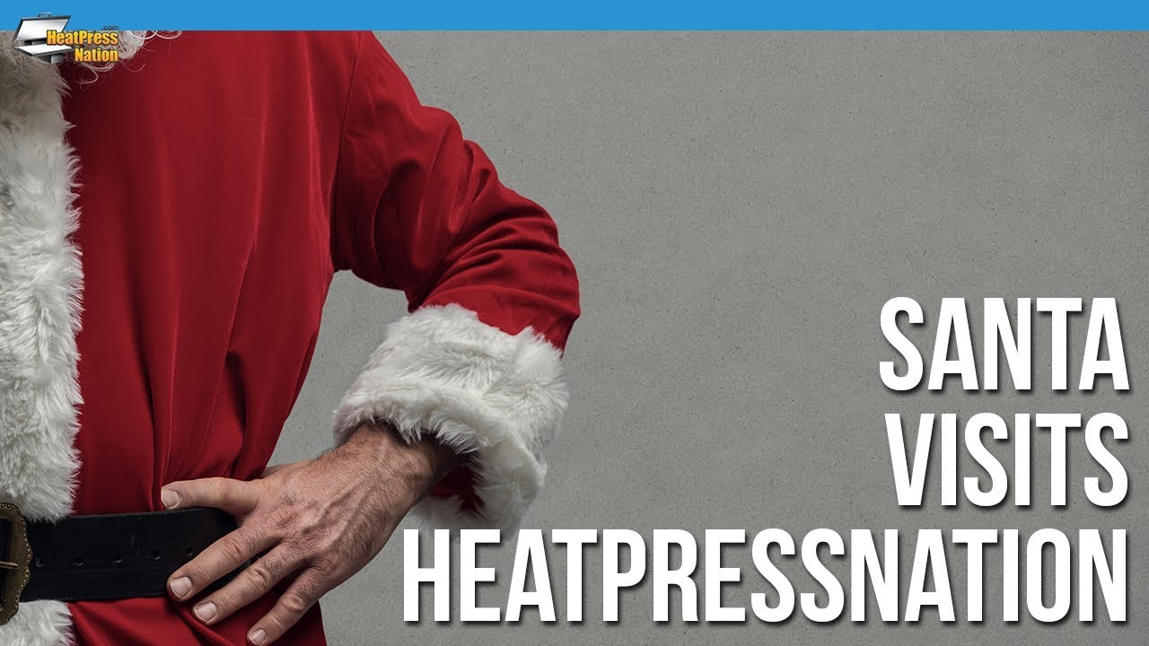 Santa Claus Visits HeatPressNation - YouTube