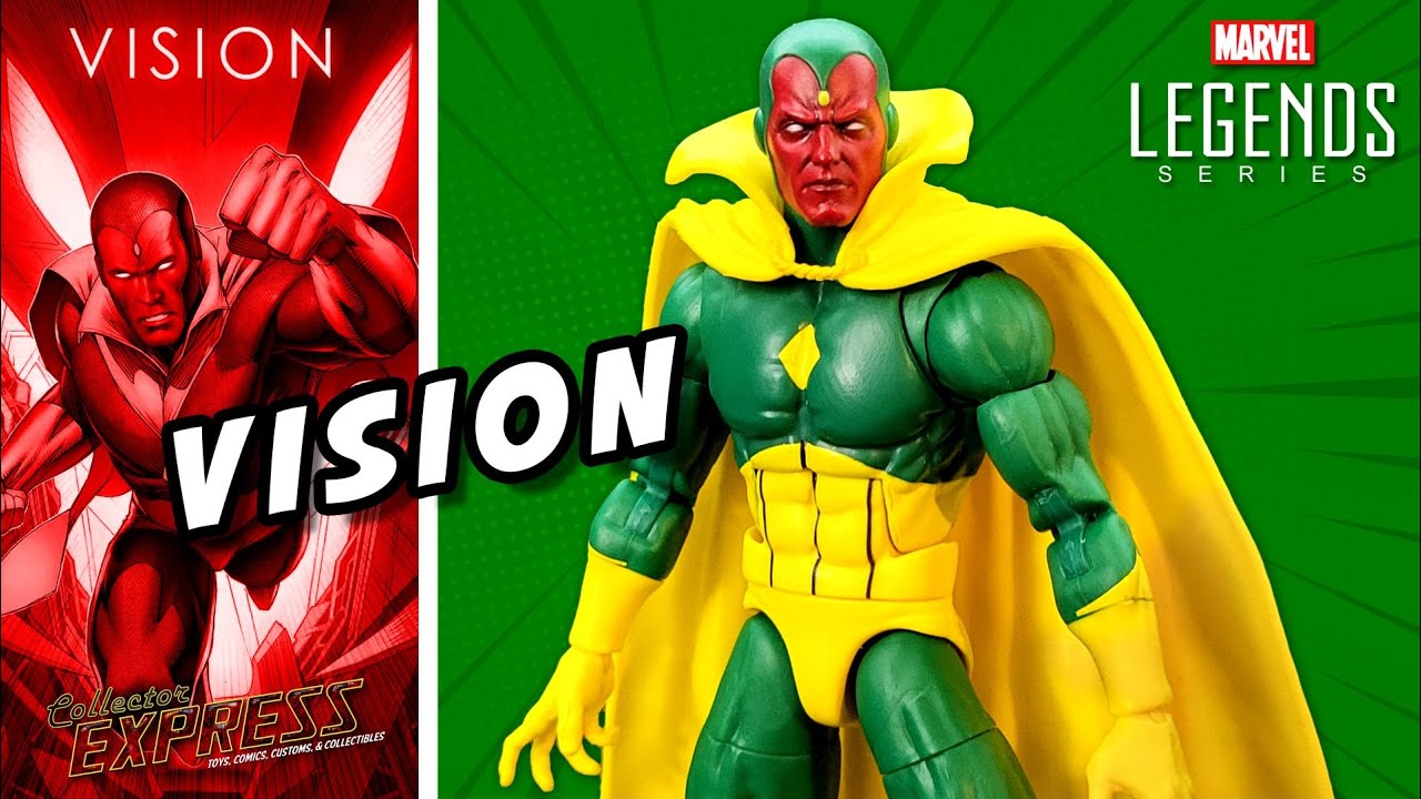 Marvel Legends Vision | Avengers | The Void BAF Wave | Action Figure ...