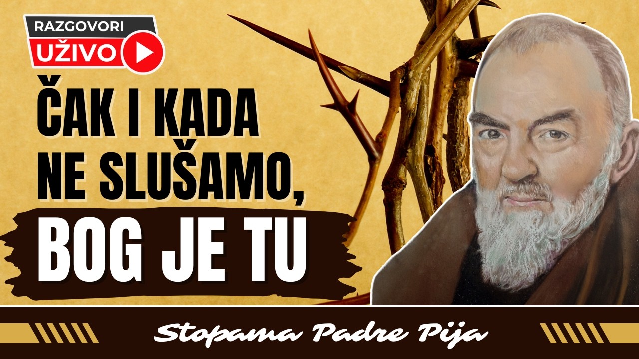 Razgovori uživo: „Čak i kada ne slušamo, Bog je tu“ - YouTube