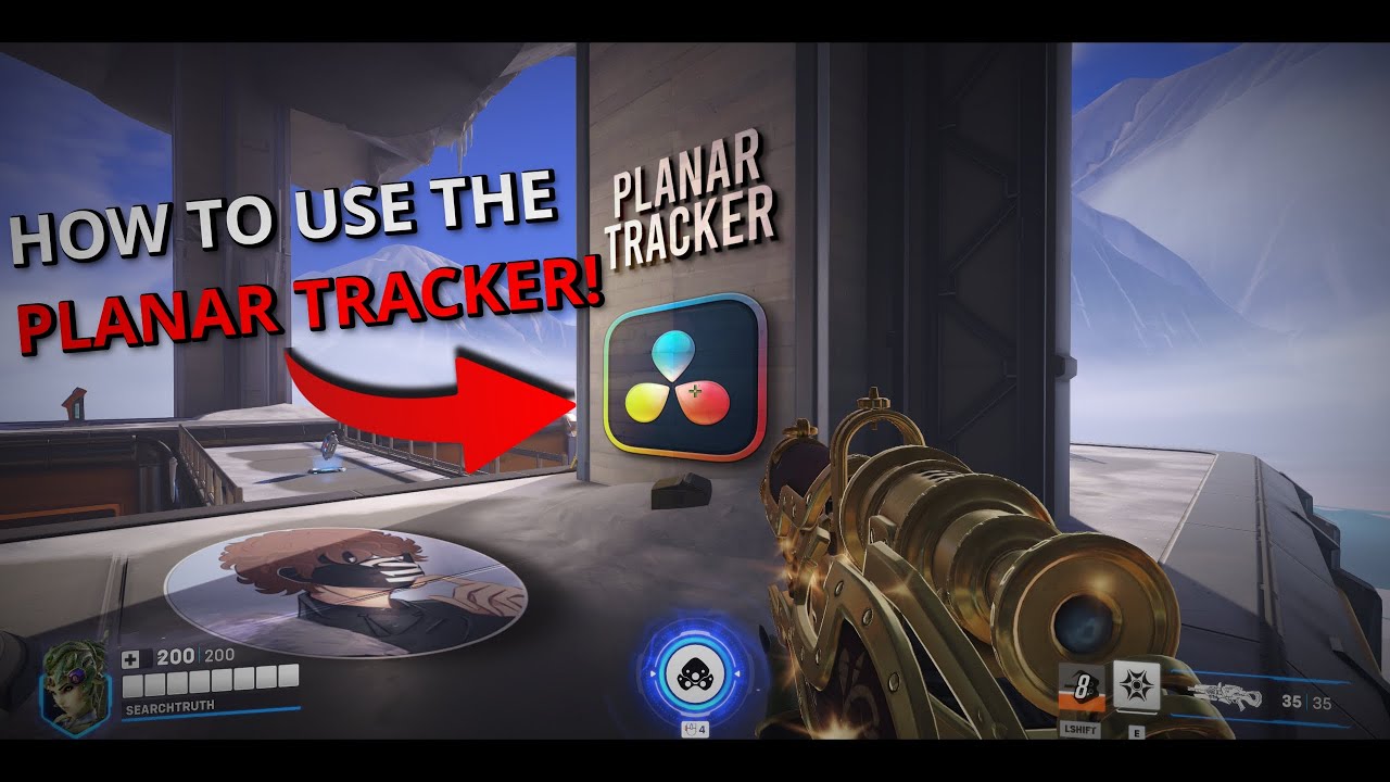 How to use the PLANAR TRACKER in Davinci Resolve! | No Nonsense Tutorial Series #1 - YouTube