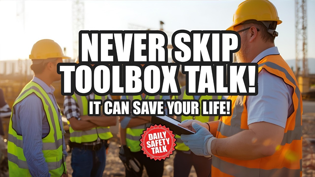 Why Every Worker Must Attend Toolbox Talk Daily! - YouTube
