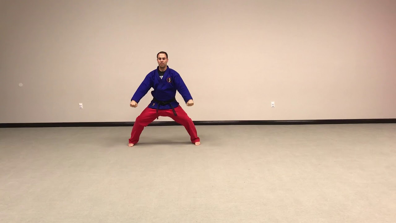 Forms - Pinan 1 - front view - YouTube