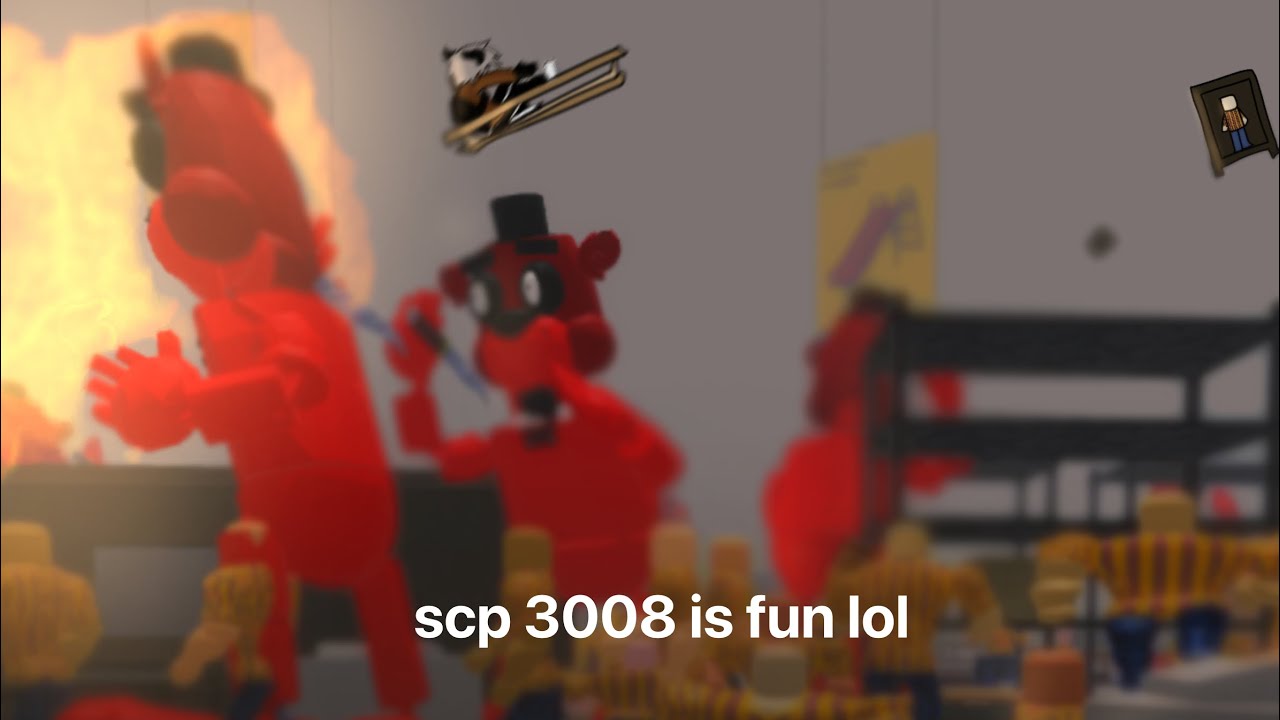 flying ikea workers in scp 3008 roblox - YouTube