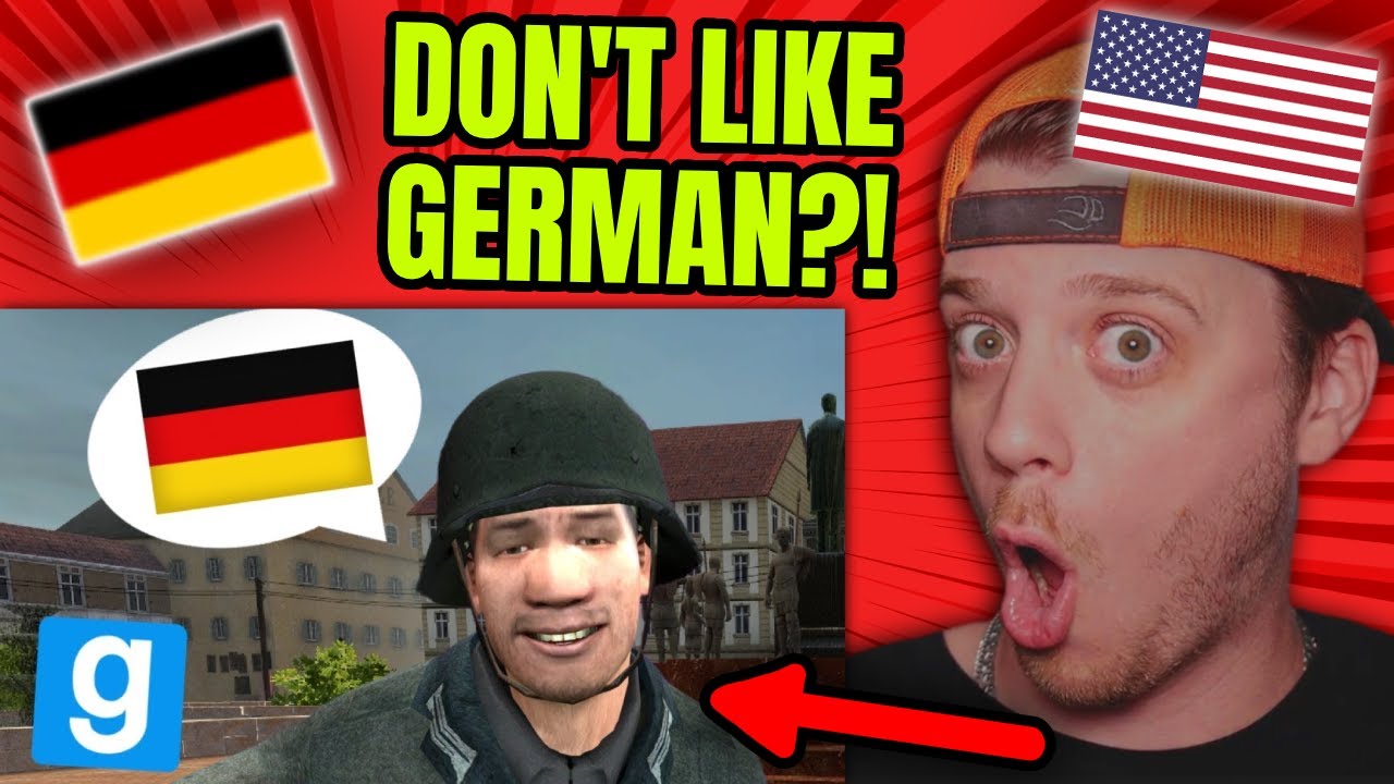 I Spoke German To The Nazis of Gmod 1942 RP (American Reaction) - YouTube
