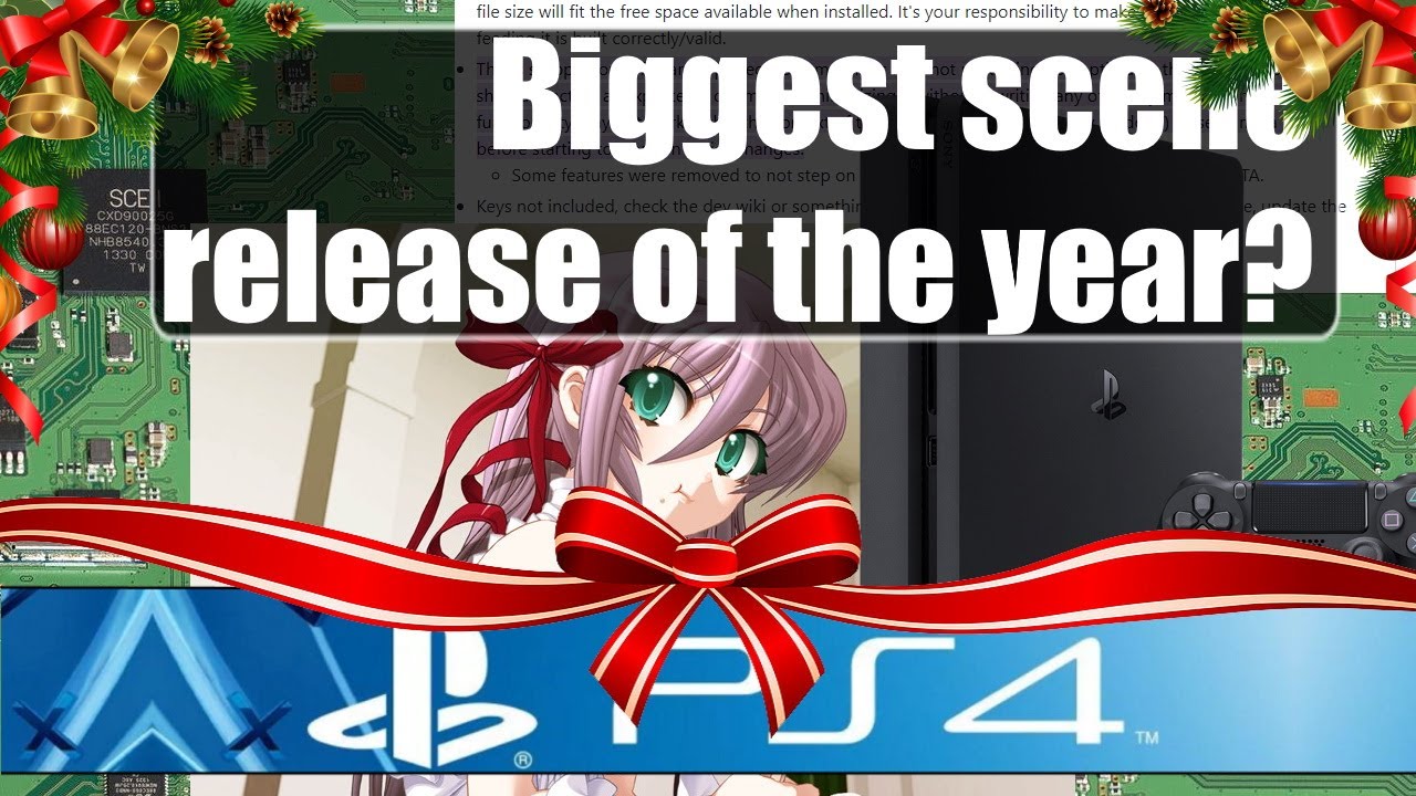 A Christmas Gift for the PS4 Scene: PS4 CFW Toolkit by Al-Azif - YouTube