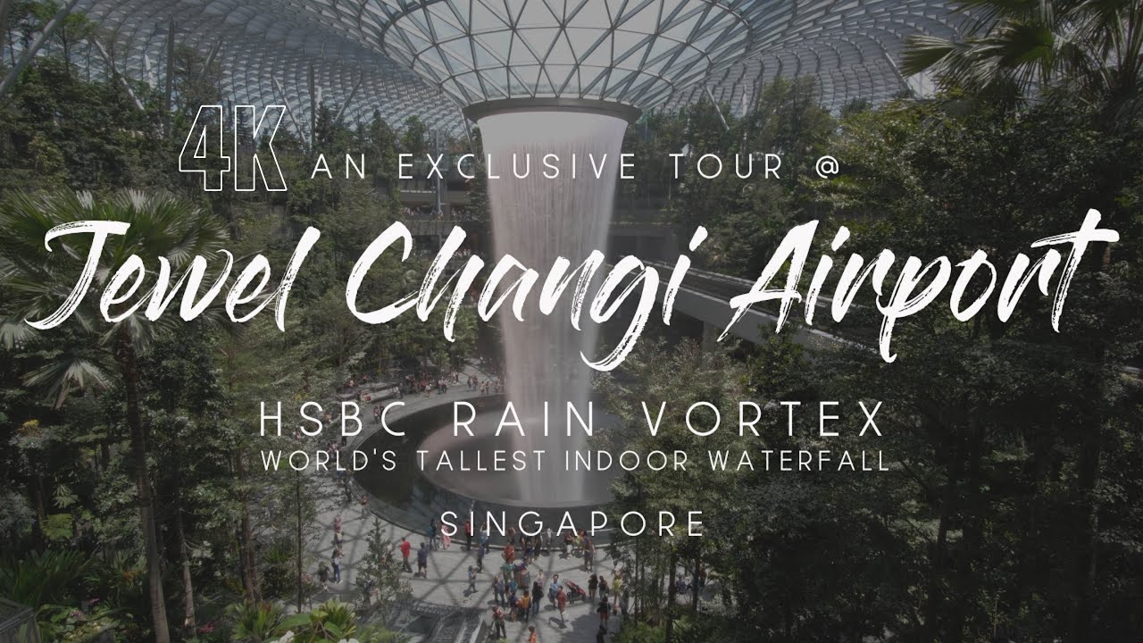 Jewel Changi Airport: World's largest indoor waterfall Rain Vortex By ...