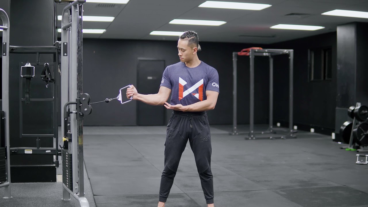 Cable Shoulder Internal Rotation - YouTube