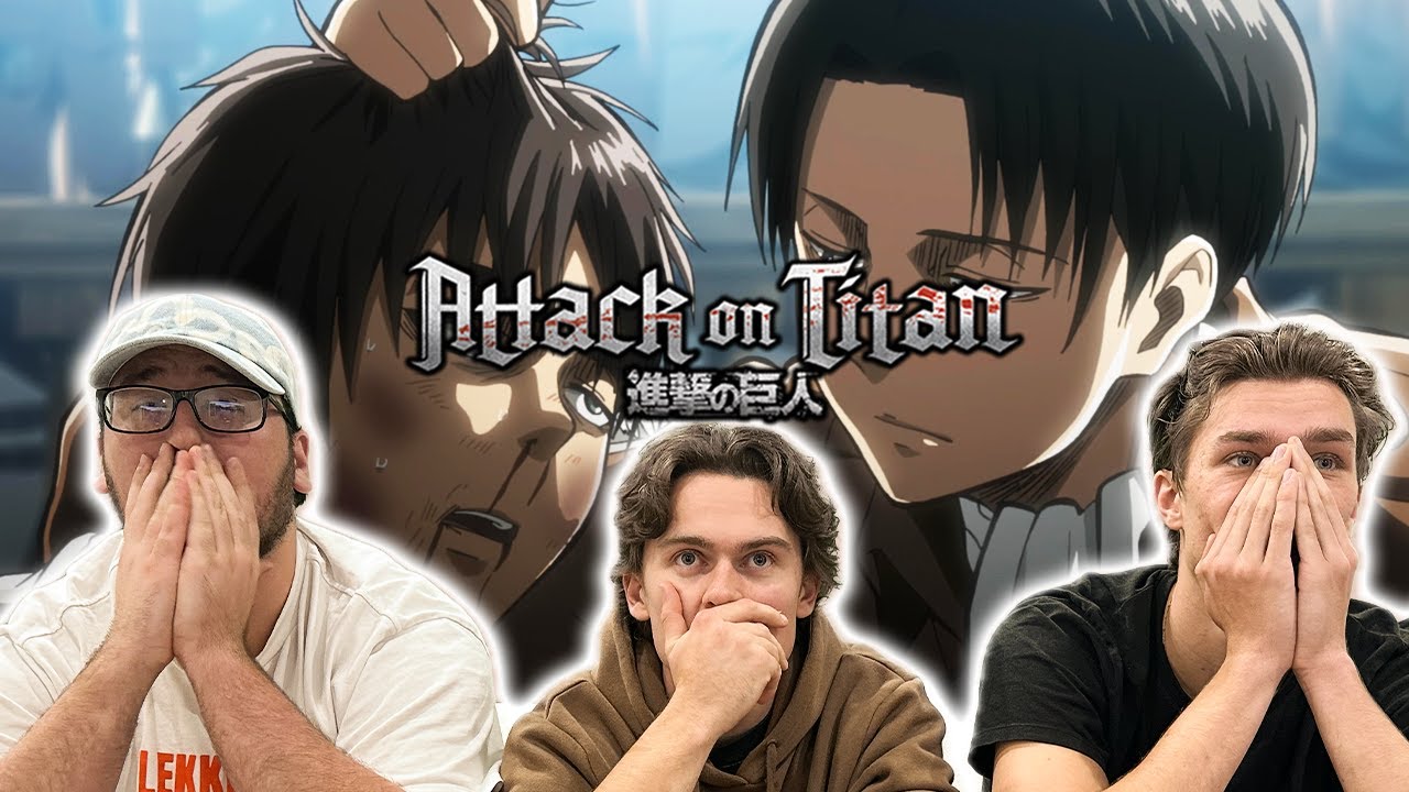 OKAY LEVI DAMN!! | Attack on Titan 1x14 REACTION - YouTube