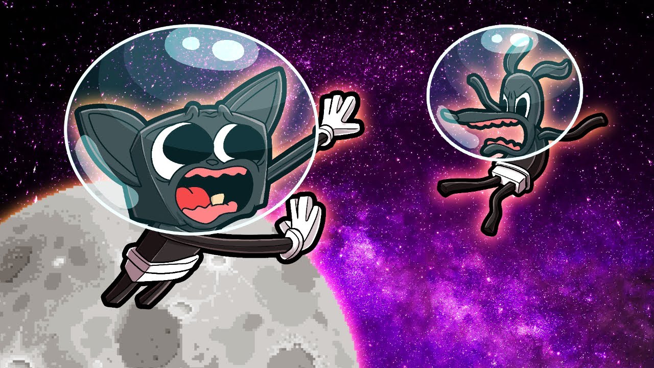 Baby Cartoon Cat Skyblock on the MOON! (Minecraft) - YouTube