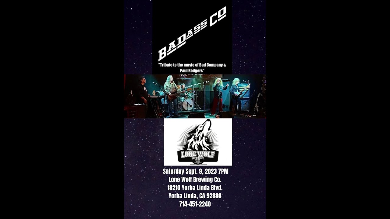 Badass Company Live at the Lone Wolf Brewing Co. - YouTube