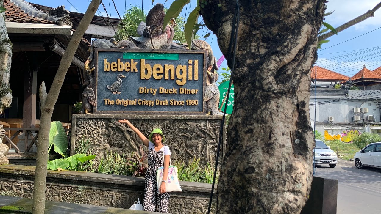 Duck restaurant bali indonesia | #ubud #balifood - YouTube