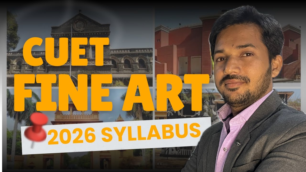 CUET Fine Art syllabus Preparation 2026 - YouTube