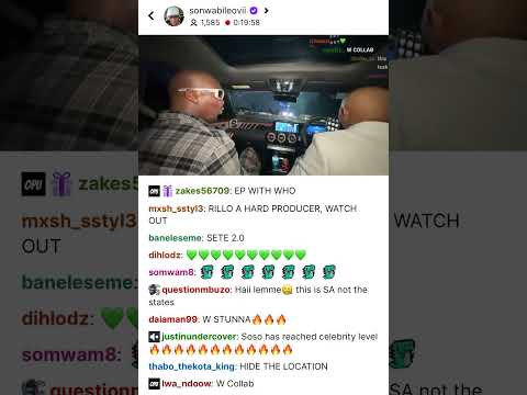 OMG!😧 Young Stunna leaks his EXCLUSIVE UNRELEASED TRACKS on  Sonwabile’s twitch stream | W STUNNA 