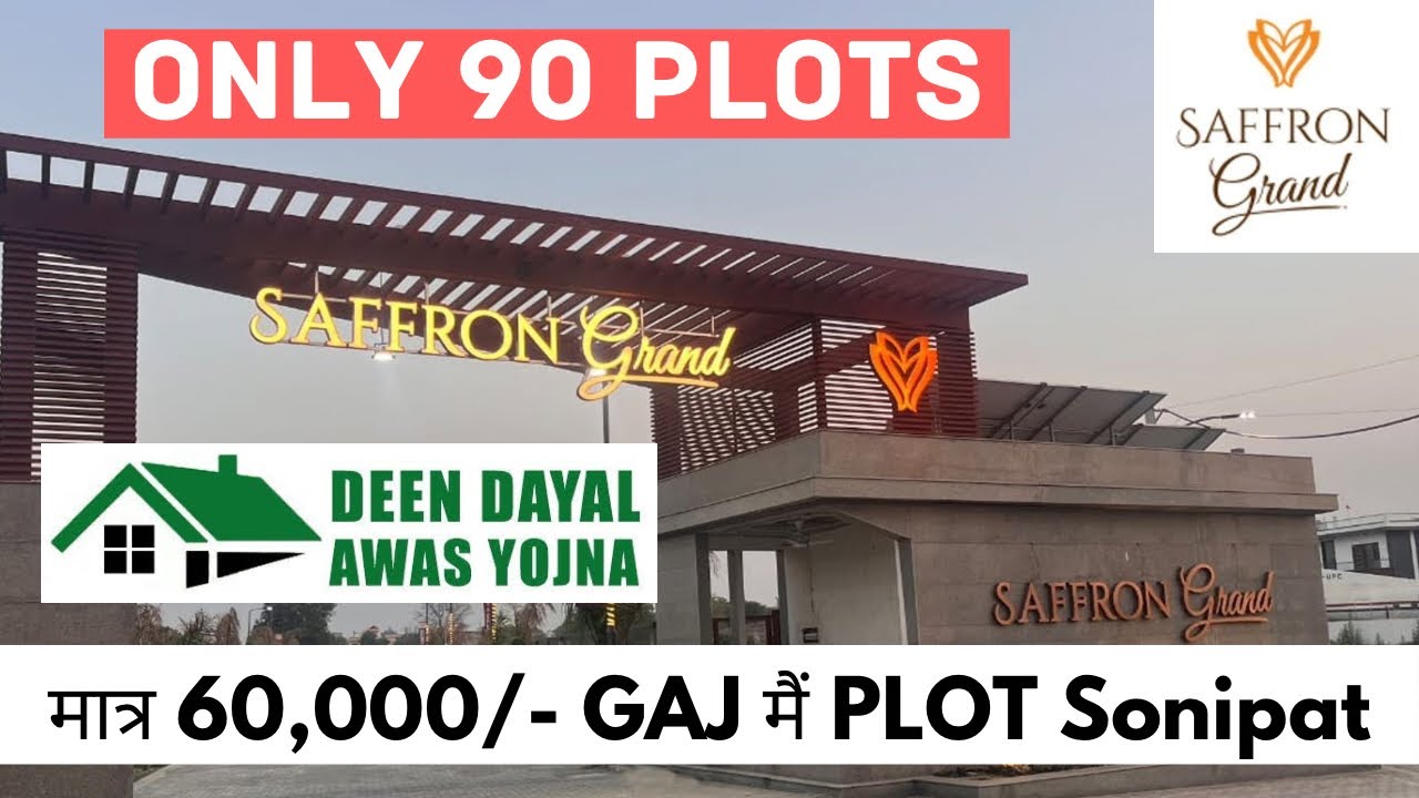 Saffron Grand Plots In Sonipat | Residential Plots for Sale In Sonipat ...