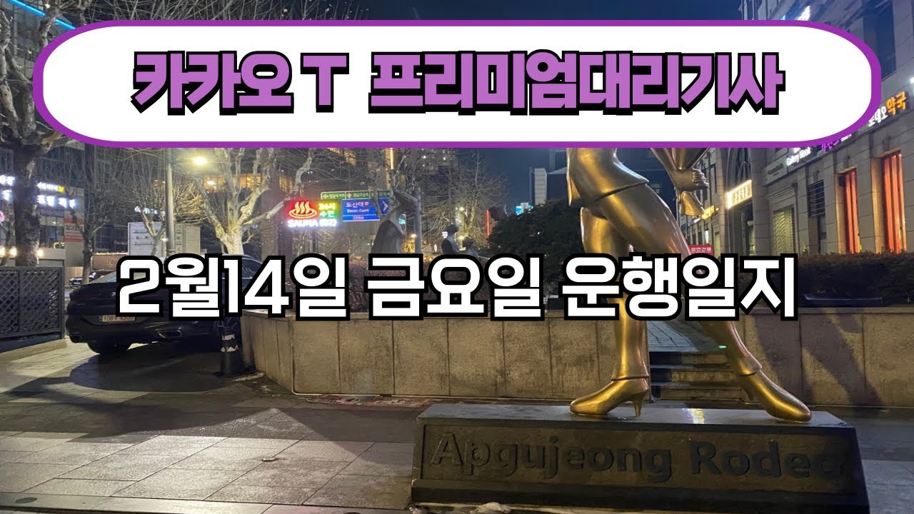 0214 금요일 발렌타인 대리운전 뚜벅이 전업기사 카카오대리 대리운전꿀팁 알바 카카오t대리운전 투잡 카카오대리어플 투잡 N잡러