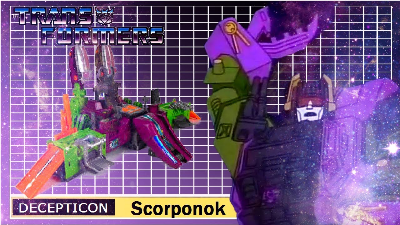 The History of Scorponok G1 1986 Transformers Cartoon - YouTube