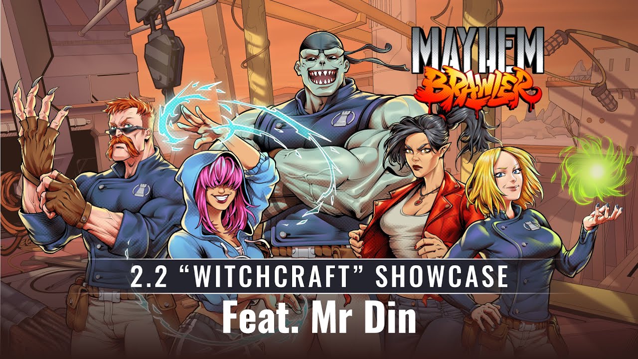 Mayhem Brawler - Witchcraft Update Showcase Feat. Mr. Din - YouTube