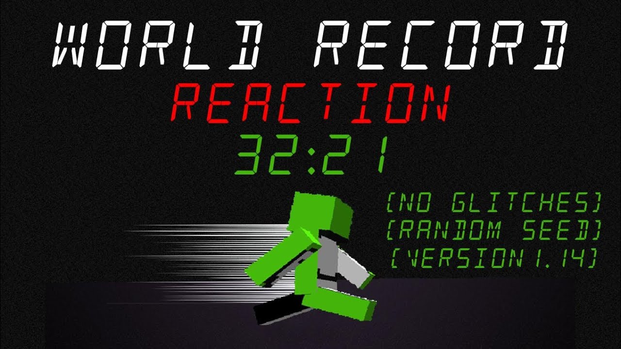 Dream - Minecraft 1.14 World Record Reaction - YouTube