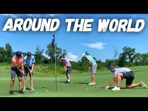 Around The World Putting Challenge - YouTube