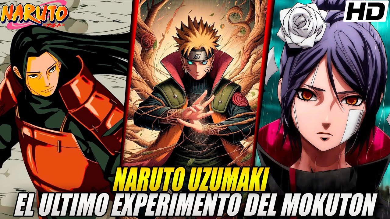 QHPS Naruto tenia las células de Hashiram y Despertaba el Mokuton ...