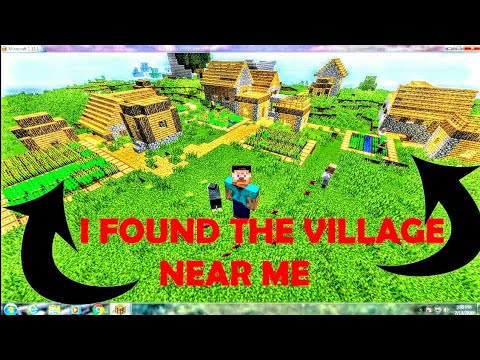 HOW TO FIND A VILLAGE IN MINECRAFT.(Using commands)fastest way. - YouTube