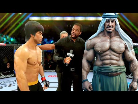 PS5 | Bruce Lee vs. Arabic PRO Champion (EA Sports UFC 4) - YouTube