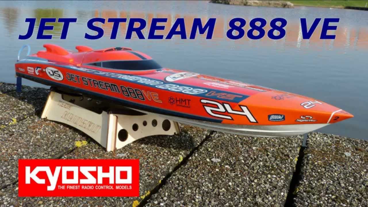 Modelbouw-Aktueel Artikelvideo Kyosho JET STREAM 888 VE - YouTube