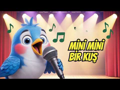 Mini Mini Bir Kuş çocuk şarkısı ile neşeli öğrenme saati 🐦
