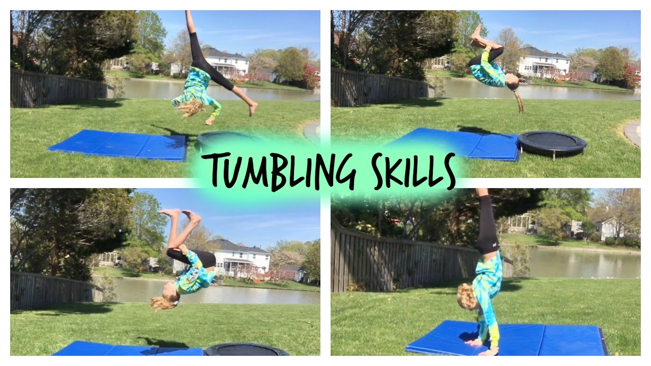 My tumbling skills! - YouTube