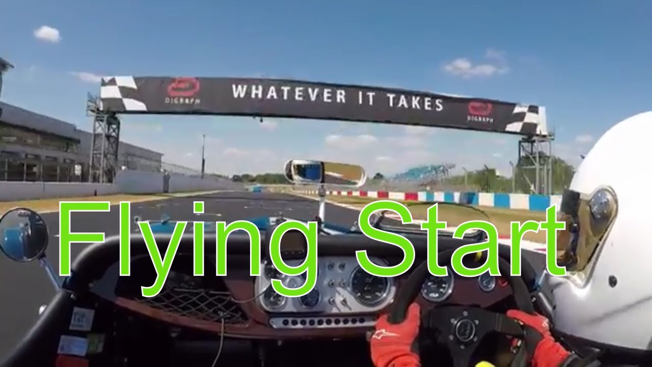 Morgan Challenge Donington July 2018 Race 1 Start In car - YouTube