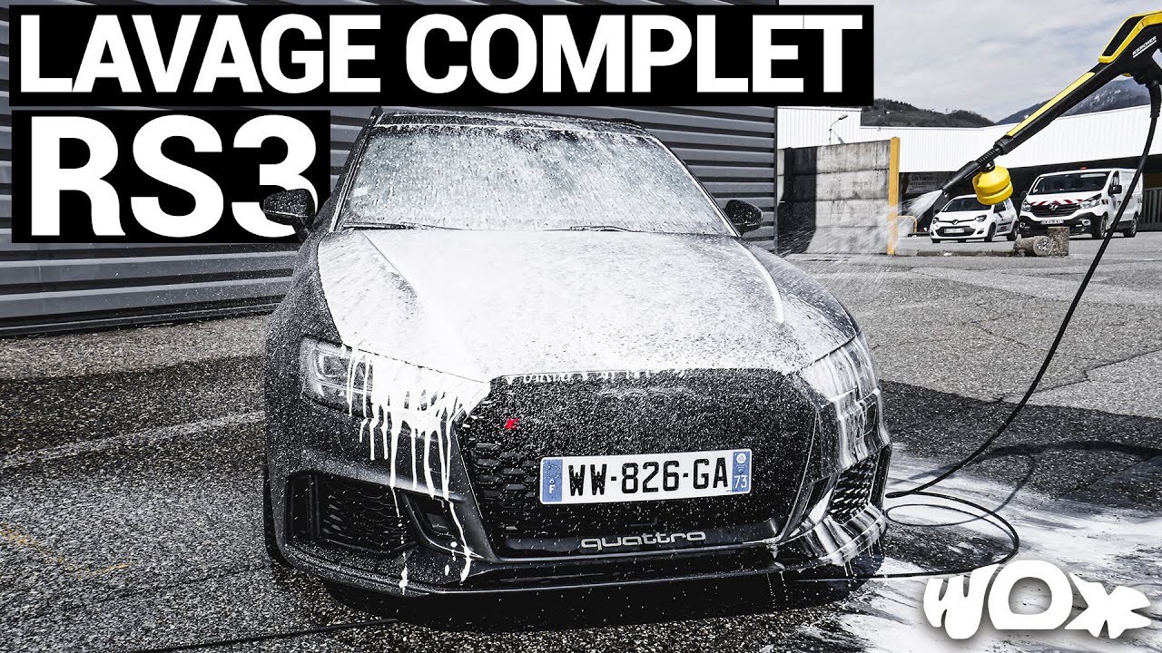 AUDI RS3 | NETTOYAGE COMPLET PAR WOX CLEAN - YouTube