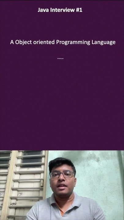 What is JAVA? - JAVA Interview Series - YouTube