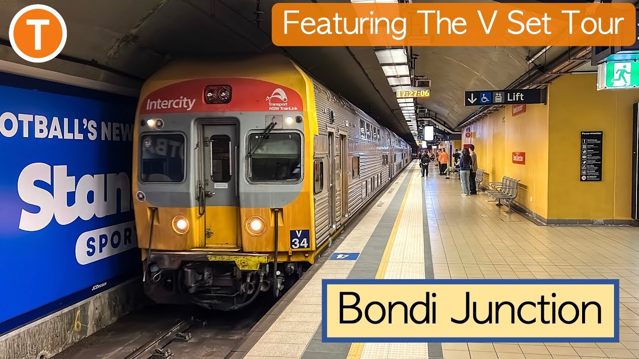 Transport for Sydney Vlog 1022: Bondi Junction Part 3 - Featuring The V ...