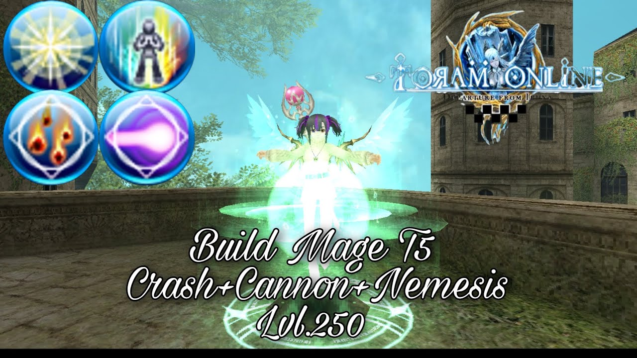 Build Mage Nemesis+Tier 5 skill lvl.250 - Toram Online - YouTube