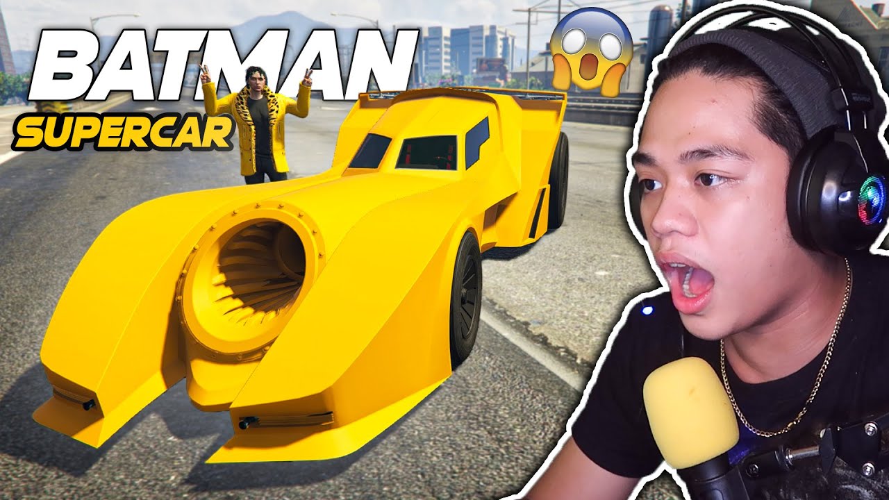 My New "BATMAN" SUPERCAR sa GTA 5!! | Billionaire City Rp - YouTube