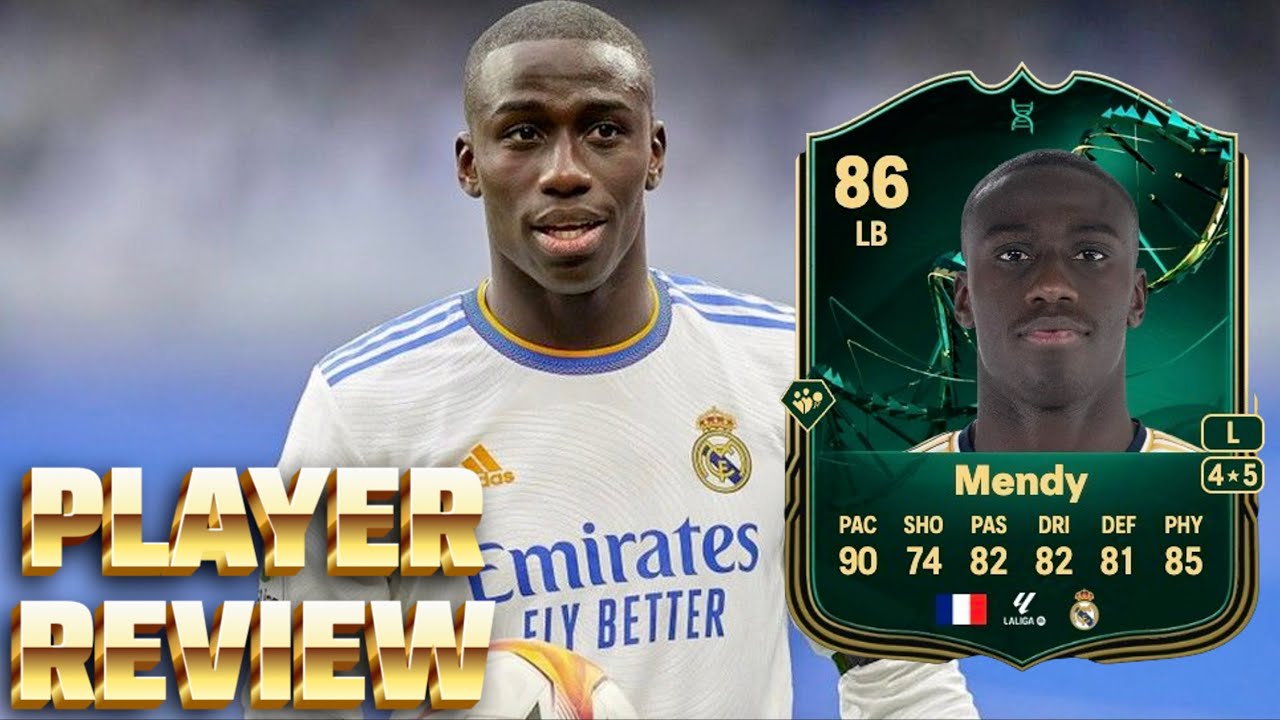¡LA MEJOR OPCION PARA EVOLUCIONAR! -REVIEW FERLAND MENDY 86 BRILLIANT BOMPASTOR EAFC 25 - YouTube